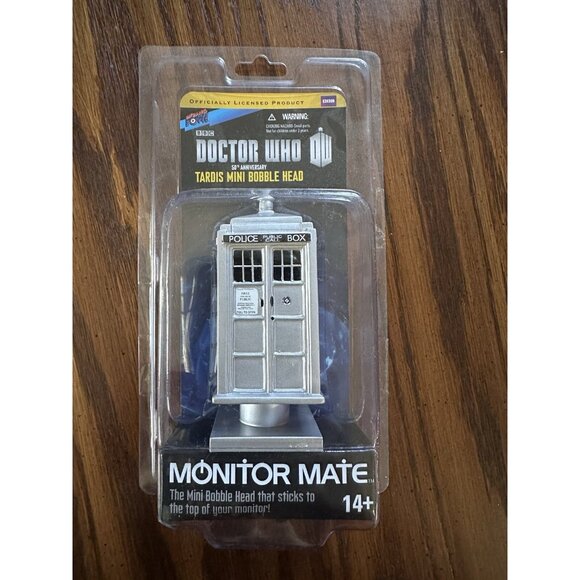 Toys | Doctor Who 5th Anniversary Tardis Monitor Mate Mini Bobble Head ...